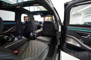 Melns Mercedes-Benz S 350 2025 Rīga, ar dzinēja tilpumu 3.00 L un nobraukumu 32 tūkst. km par 101900 €, foto 12 vietnē AUTOMOTO.COM.LV