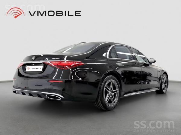 Melns Mercedes-Benz S 350 2025 Rīga, ar dzinēja tilpumu 3.00 L un nobraukumu 32 tūkst. km par 101900 €, foto 2 vietnē AUTOMOTO.COM.LV