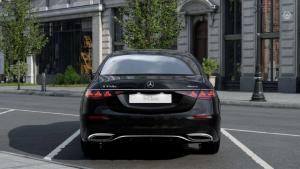 Melns Mercedes-Benz S 350 2026 Rīga, ar dzinēja tilpumu 2.99 L un nobraukumu 0 tūkst. km par 140360 €, foto 4 vietnē AUTOMOTO.COM.LV