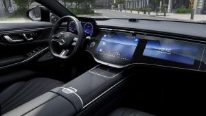 Melns Mercedes-Benz S 350 2026 Rīga, ar dzinēja tilpumu 2.99 L un nobraukumu 0 tūkst. km par 140360 €, foto 6 vietnē AUTOMOTO.COM.LV