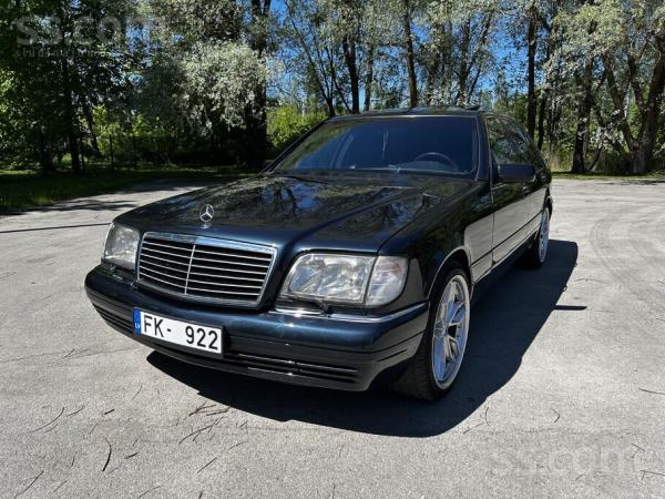 Zils Mercedes-Benz S 350 1996 Jūrmala, ar dzinēja tilpumu 3.50 L un nobraukumu 266 tūkst. km par 8200 €, foto 1 vietnē AUTOMOTO.COM.LV