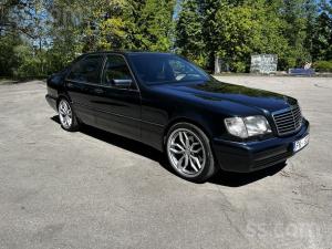 Синий Мерседес С 350 1996 в Юрмала, объемом двигателя 3.50 л и пробегом 266 тыс. км за 8200 €, фото 5 на AUTOMOTO.COM.LV