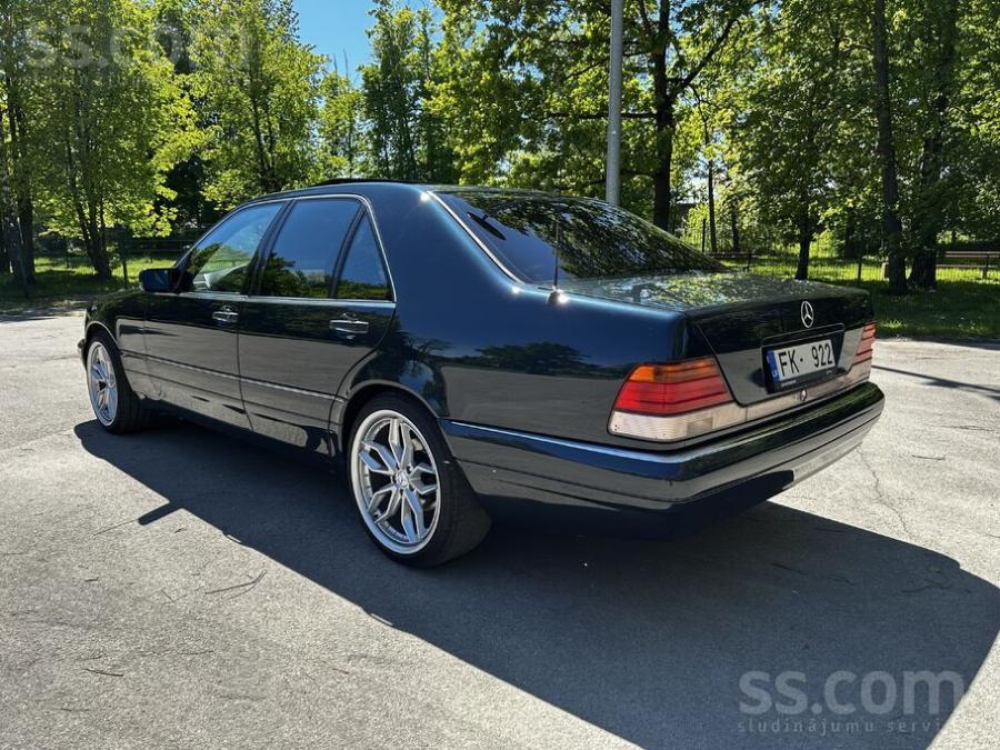 Синий Мерседес С 350 1996 в Юрмала, объемом двигателя 3.50 л и пробегом 266 тыс. км за 8200 €, фото 7 на AUTOMOTO.COM.LV