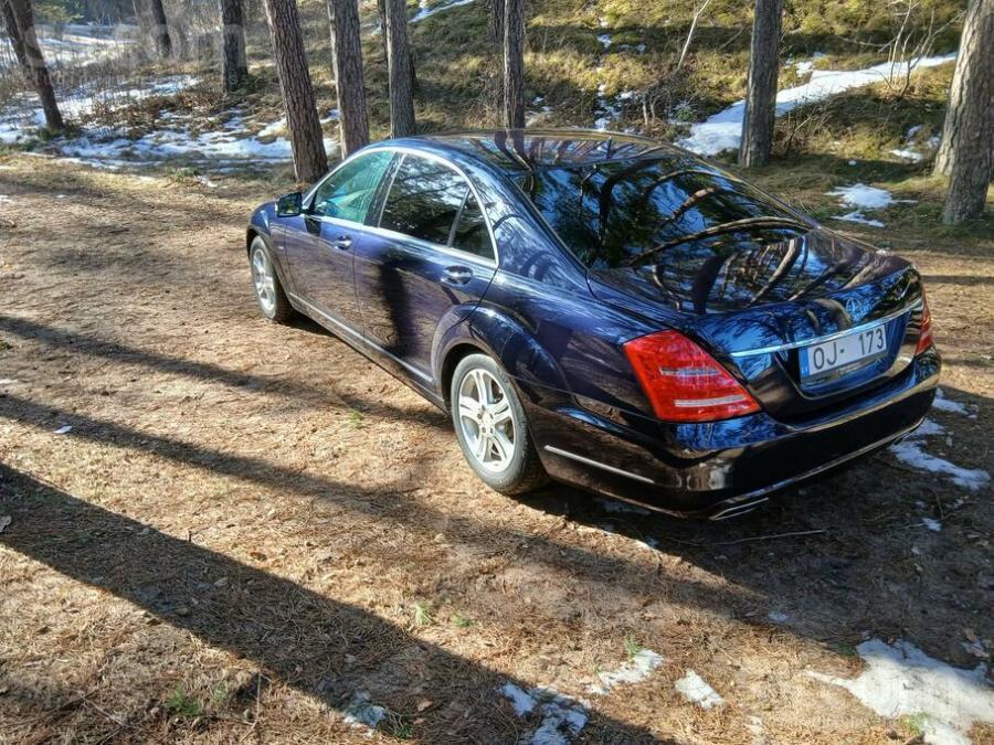 Zils Mercedes-Benz S 350 2010 Rīga, ar dzinēja tilpumu 3.00 L un nobraukumu 325 tūkst. km par 12000 €, foto 6 vietnē AUTOMOTO.COM.LV
