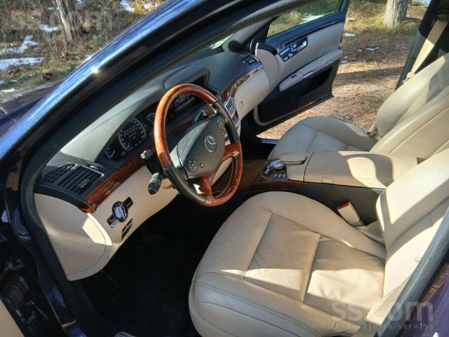 Zils Mercedes-Benz S 350 2010 Rīga, ar dzinēja tilpumu 3.00 L un nobraukumu 325 tūkst. km par 12000 €, foto 8 vietnē AUTOMOTO.COM.LV