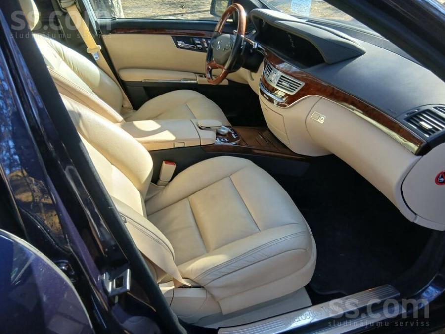 Zils Mercedes-Benz S 350 2010 Rīga, ar dzinēja tilpumu 3.00 L un nobraukumu 325 tūkst. km par 12000 €, foto 9 vietnē AUTOMOTO.COM.LV
