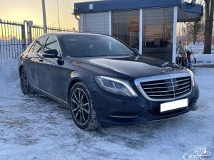 Blue Mercedes-Benz S 350 2014 in Avizieniai, with an engine capacity of 3.00 L and mileage of 237 thousand km for 19990 €, photo 31 on AUTOMOTO.COM.LV