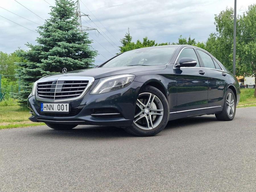 Zils Mercedes-Benz S 350 2014 Viļņa, ar dzinēja tilpumu 2.99 L un nobraukumu 345 tūkst. km par 16000 €, foto 1 vietnē AUTOMOTO.COM.LV
