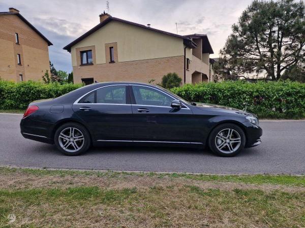 Zils Mercedes-Benz S 350 2014 Viļņa, ar dzinēja tilpumu 2.99 L un nobraukumu 345 tūkst. km par 16000 €, foto 6 vietnē AUTOMOTO.COM.LV