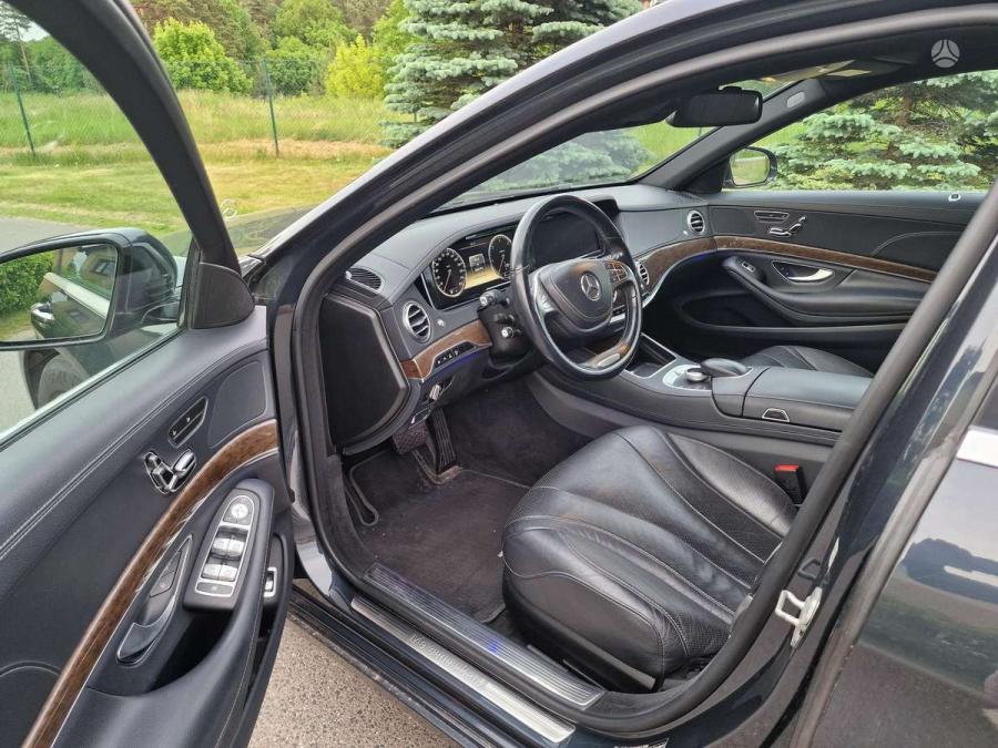 Zils Mercedes-Benz S 350 2014 Viļņa, ar dzinēja tilpumu 2.99 L un nobraukumu 345 tūkst. km par 16000 €, foto 12 vietnē AUTOMOTO.COM.LV