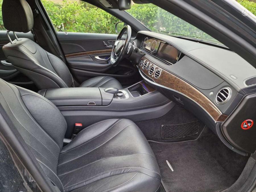 Zils Mercedes-Benz S 350 2014 Viļņa, ar dzinēja tilpumu 2.99 L un nobraukumu 345 tūkst. km par 16000 €, foto 14 vietnē AUTOMOTO.COM.LV