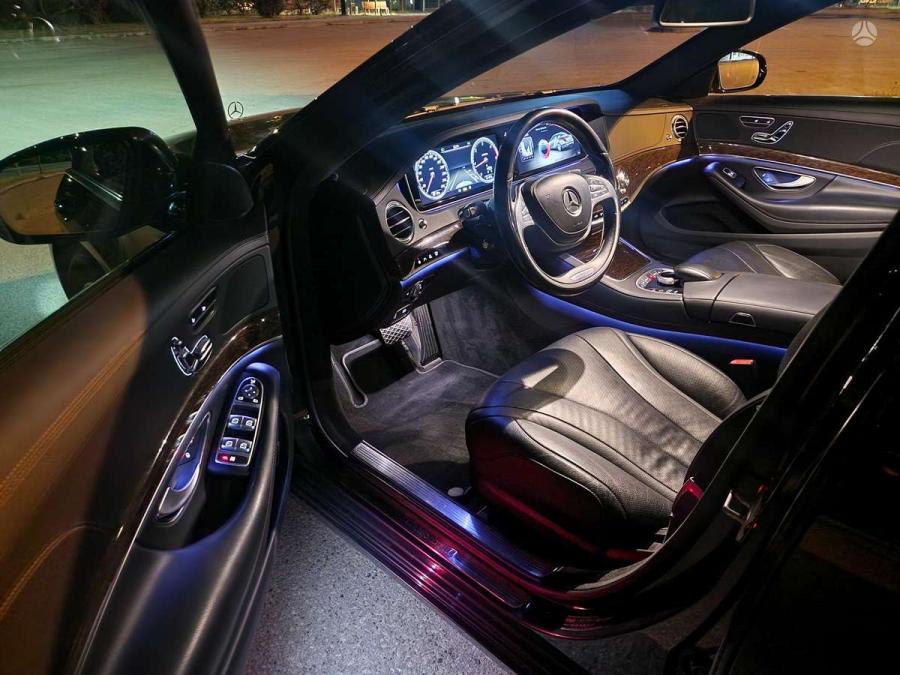 Zils Mercedes-Benz S 350 2014 Viļņa, ar dzinēja tilpumu 2.99 L un nobraukumu 345 tūkst. km par 16000 €, foto 26 vietnē AUTOMOTO.COM.LV