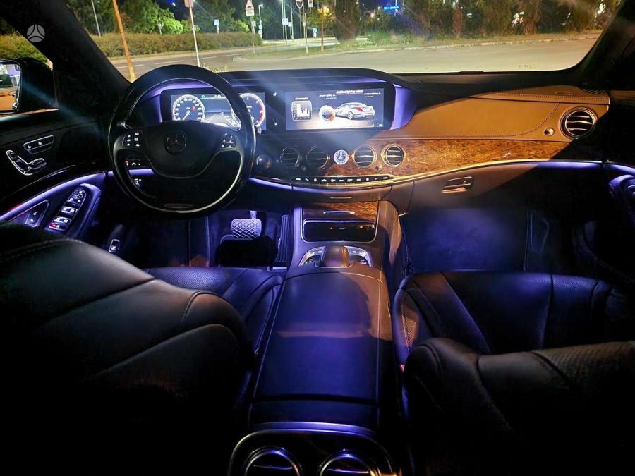 Zils Mercedes-Benz S 350 2014 Viļņa, ar dzinēja tilpumu 2.99 L un nobraukumu 345 tūkst. km par 16000 €, foto 27 vietnē AUTOMOTO.COM.LV
