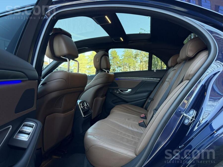 Синий Мерседес С 350 2018 в Таллин, объемом двигателя 3.00 л и пробегом 184 тыс. км за 34900 €, фото 12 на AUTOMOTO.COM.LV
