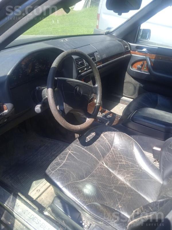 Brūns Mercedes-Benz S 350 1996 Rīga, ar dzinēja tilpumu 3.50 L un nobraukumu 470 tūkst. km par 1500 €, foto 3 vietnē AUTOMOTO.COM.LV