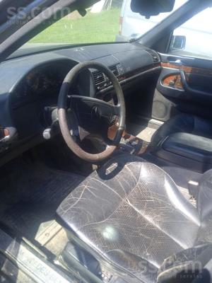 Brūns Mercedes-Benz S 350 1996 Rīga, ar dzinēja tilpumu 3.50 L un nobraukumu 470 tūkst. km par 1500 €, foto 4 vietnē AUTOMOTO.COM.LV