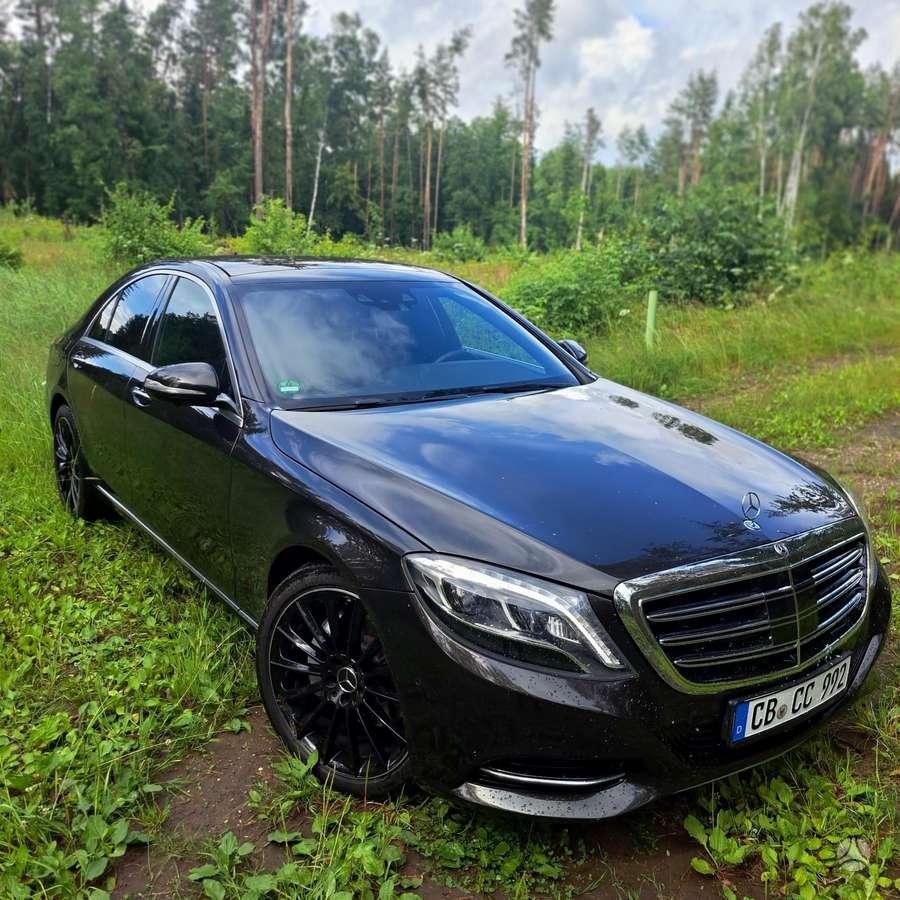 Brown Mercedes-Benz S 350 2015 in Kaunas, with an engine capacity of 2.99 L and mileage of 274 thousand km for 16500 €, photo 4 on AUTOMOTO.COM.LV