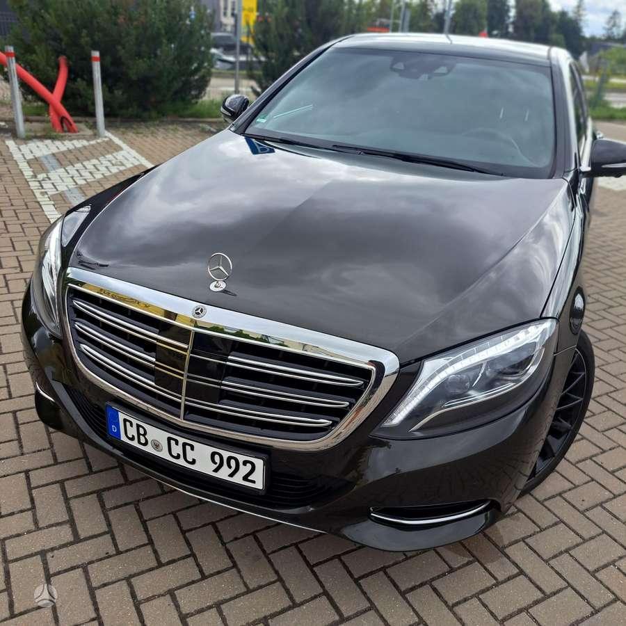 Brown Mercedes-Benz S 350 2015 in Kaunas, with an engine capacity of 2.99 L and mileage of 274 thousand km for 16500 €, photo 6 on AUTOMOTO.COM.LV