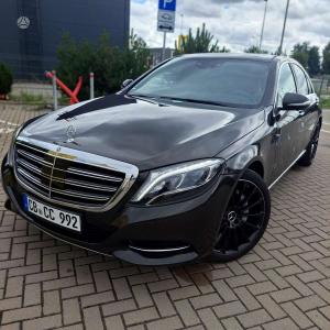 Brown Mercedes-Benz S 350 2015 in Kaunas, with an engine capacity of 2.99 L and mileage of 274 thousand km for 16500 €, photo 11 on AUTOMOTO.COM.LV
