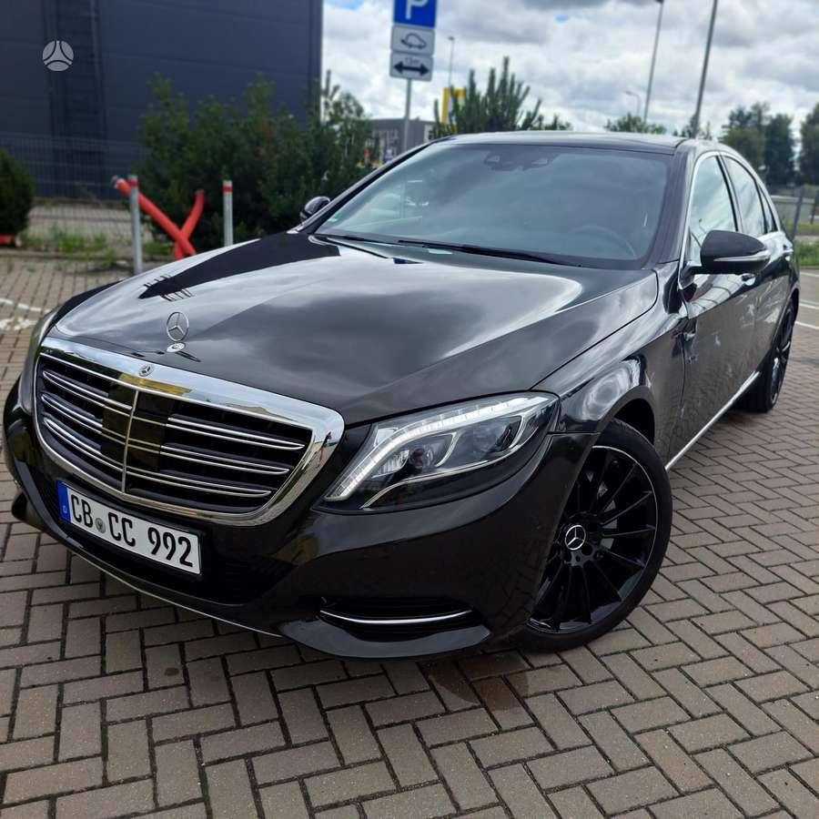 Brown Mercedes-Benz S 350 2015 in Kaunas, with an engine capacity of 2.99 L and mileage of 274 thousand km for 16500 €, photo 11 on AUTOMOTO.COM.LV