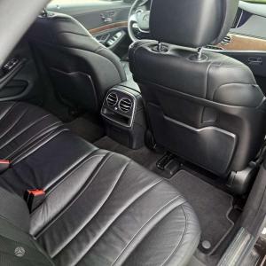 Brown Mercedes-Benz S 350 2015 in Kaunas, with an engine capacity of 2.99 L and mileage of 274 thousand km for 16500 €, photo 15 on AUTOMOTO.COM.LV
