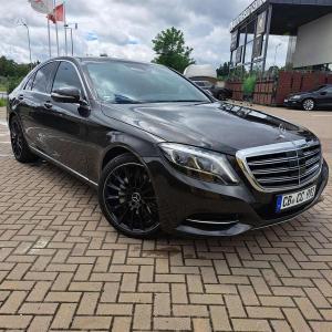 Brown Mercedes-Benz S 350 2015 in Kaunas, with an engine capacity of 2.99 L and mileage of 274 thousand km for 16500 €, photo 18 on AUTOMOTO.COM.LV