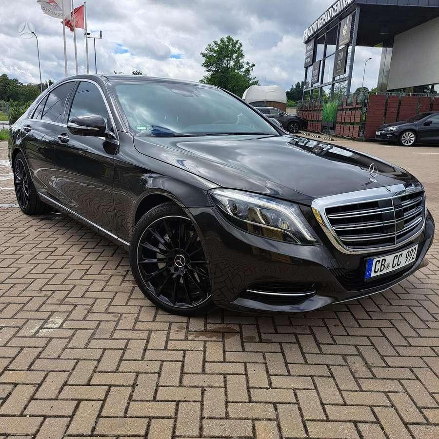 Brown Mercedes-Benz S 350 2015 in Kaunas, with an engine capacity of 2.99 L and mileage of 274 thousand km for 16500 €, photo 18 on AUTOMOTO.COM.LV