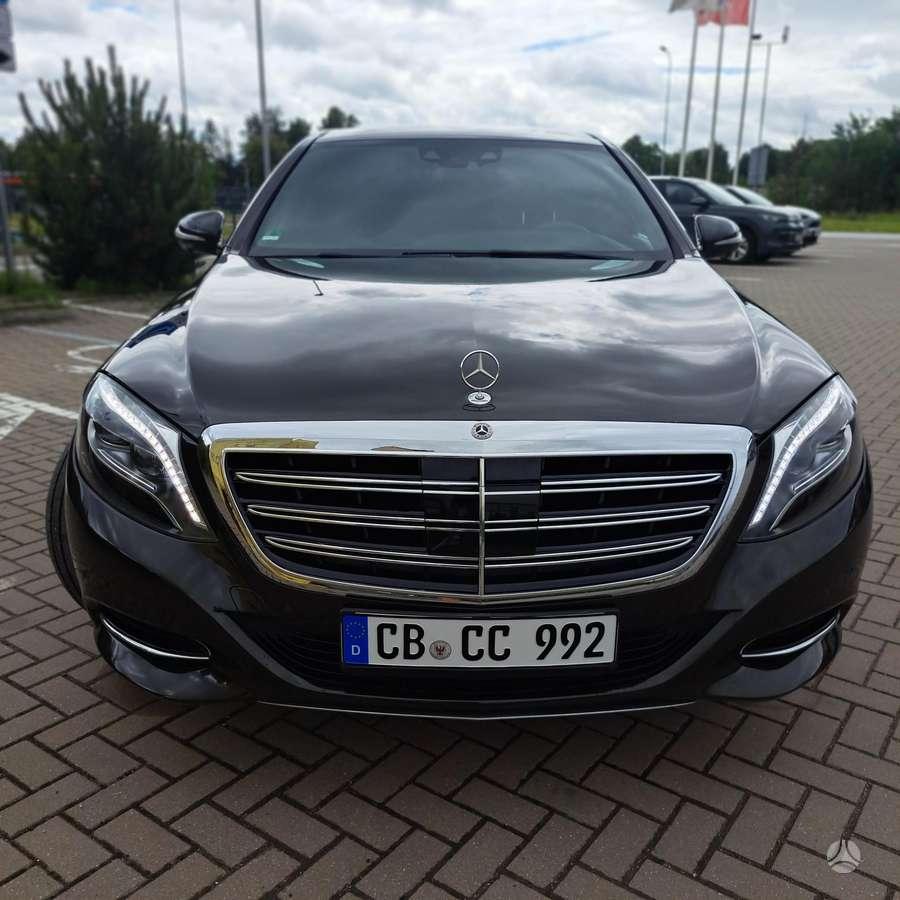 Brown Mercedes-Benz S 350 2015 in Kaunas, with an engine capacity of 2.99 L and mileage of 274 thousand km for 16500 €, photo 19 on AUTOMOTO.COM.LV