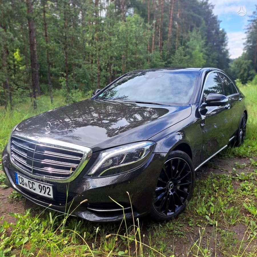 Brown Mercedes-Benz S 350 2015 in Kaunas, with an engine capacity of 2.99 L and mileage of 274 thousand km for 16500 €, photo 21 on AUTOMOTO.COM.LV