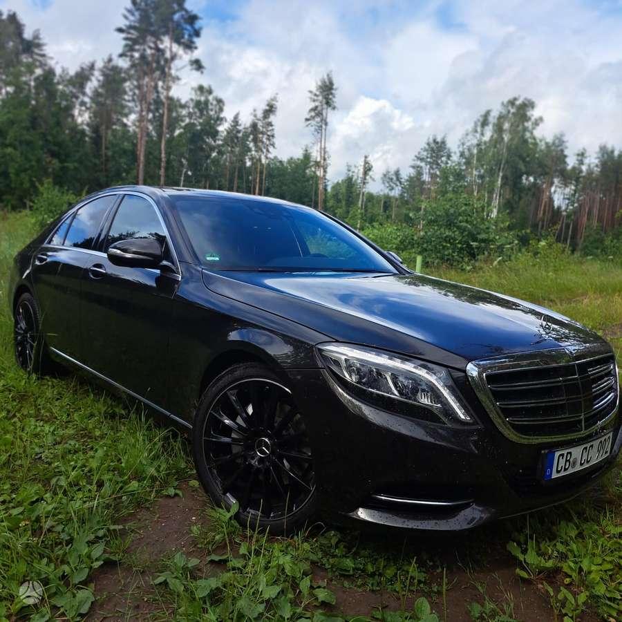 Brown Mercedes-Benz S 350 2015 in Kaunas, with an engine capacity of 2.99 L and mileage of 274 thousand km for 16500 €, photo 23 on AUTOMOTO.COM.LV