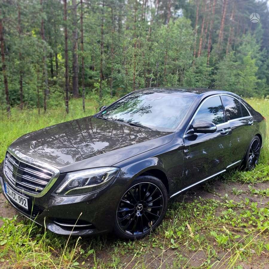 Brown Mercedes-Benz S 350 2015 in Kaunas, with an engine capacity of 2.99 L and mileage of 274 thousand km for 16500 €, photo 24 on AUTOMOTO.COM.LV