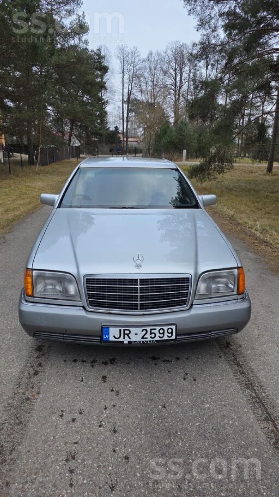 Серый Мерседес С 350 1993 в Рига, объемом двигателя 3.50 л и пробегом 380 тыс. км за 3500 €, фото 6 на AUTOMOTO.COM.LV
