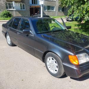 Grey Mercedes-Benz S 350 1994 in Riga, with an engine capacity of 3.50 L and mileage of 0 thousand km for 6000 €, photo  on AUTOMOTO.COM.LV