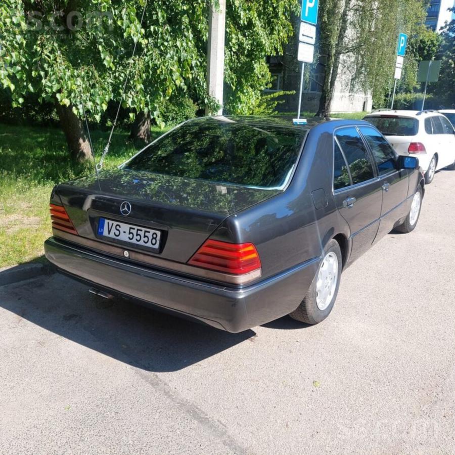 Серый Мерседес С 350 1994 в Рига, объемом двигателя 3.50 л и пробегом 0 тыс. км за 6000 €, фото 6 на AUTOMOTO.COM.LV
