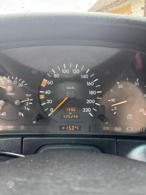 Grey Mercedes-Benz S 350 1995 in Alytus, with an engine capacity of 3.45 L and mileage of 426 thousand km for 3800 €, photo 14 on AUTOMOTO.COM.LV