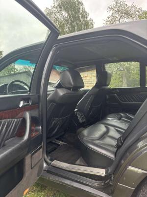 Grey Mercedes-Benz S 350 1995 in Alytus, with an engine capacity of 3.45 L and mileage of 426 thousand km for 3800 €, photo 17 on AUTOMOTO.COM.LV