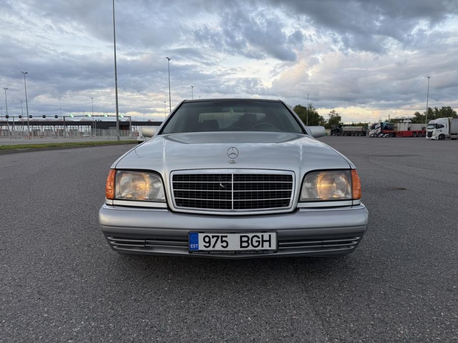 Grey Mercedes-Benz S 350 1995 in Tallinn, with an engine capacity of 3.50 L and mileage of 490 thousand km for 5500 €, photo 13 on AUTOMOTO.COM.LV