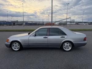 Grey Mercedes-Benz S 350 1995 in Tallinn, with an engine capacity of 3.50 L and mileage of 490 thousand km for 5500 €, photo 15 on AUTOMOTO.COM.LV