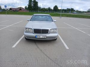 Pelēks Mercedes-Benz S 350 1996 Rēzekne, ar dzinēja tilpumu 3.50 L un nobraukumu 343 tūkst. km par 5999 €, foto 1 vietnē AUTOMOTO.COM.LV