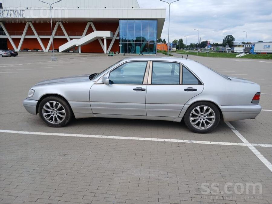 Pelēks Mercedes-Benz S 350 1996 Rēzekne, ar dzinēja tilpumu 3.50 L un nobraukumu 343 tūkst. km par 5999 €, foto 3 vietnē AUTOMOTO.COM.LV