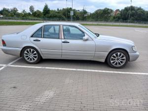 Pelēks Mercedes-Benz S 350 1996 Rēzekne, ar dzinēja tilpumu 3.50 L un nobraukumu 343 tūkst. km par 5999 €, foto 4 vietnē AUTOMOTO.COM.LV