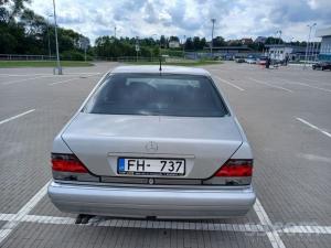 Pelēks Mercedes-Benz S 350 1996 Rēzekne, ar dzinēja tilpumu 3.50 L un nobraukumu 343 tūkst. km par 5999 €, foto 5 vietnē AUTOMOTO.COM.LV