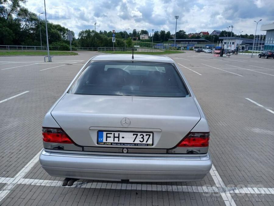 Pelēks Mercedes-Benz S 350 1996 Rēzekne, ar dzinēja tilpumu 3.50 L un nobraukumu 343 tūkst. km par 5999 €, foto 5 vietnē AUTOMOTO.COM.LV