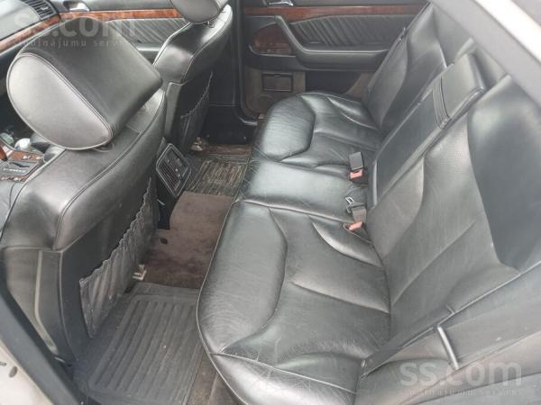 Мерседес С 350 1996 в Резекне на AUTOMOTO.COM.LV Серый Мерседес С 350 1996 в Резекне, объемом двигателя 3.50 л и пробегом 343 тыс. км за 5999 €, фото 8 на AUTOMOTO.COM.LV