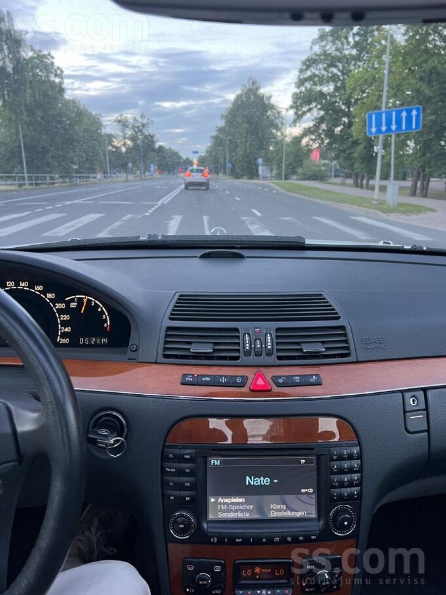 Pelēks Mercedes-Benz S 350 2002 Jelgava, ar dzinēja tilpumu 3.70 L un nobraukumu 200 tūkst. km par 6500 €, foto 36 vietnē AUTOMOTO.COM.LV