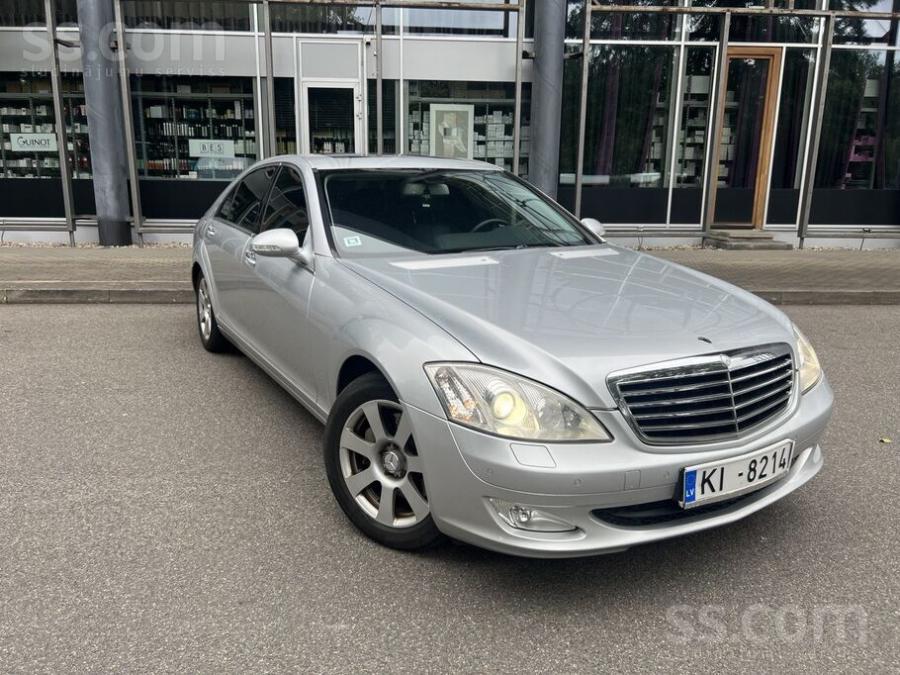 Pelēks Mercedes-Benz S 350 2006 Rīga, ar dzinēja tilpumu 3.50 L un nobraukumu 173 tūkst. km par 4950 €, foto 5 vietnē AUTOMOTO.COM.LV