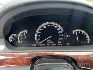 Pelēks Mercedes-Benz S 350 2006 Rīga, ar dzinēja tilpumu 3.50 L un nobraukumu 173 tūkst. km par 4950 €, foto 29 vietnē AUTOMOTO.COM.LV