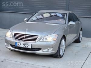 Pelēks Mercedes-Benz S 350 2007 Rīga, ar dzinēja tilpumu 3.50 L un nobraukumu 202 tūkst. km par 8600 €, foto 6 vietnē AUTOMOTO.COM.LV