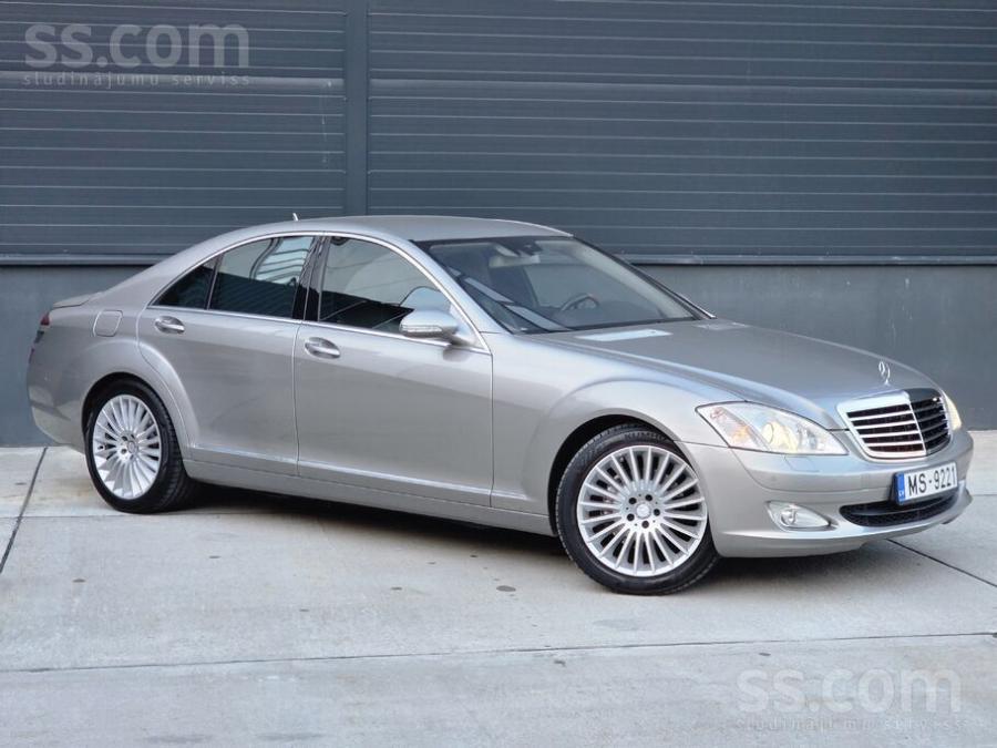 Pelēks Mercedes-Benz S 350 2007 Rīga, ar dzinēja tilpumu 3.50 L un nobraukumu 202 tūkst. km par 8600 €, foto 7 vietnē AUTOMOTO.COM.LV