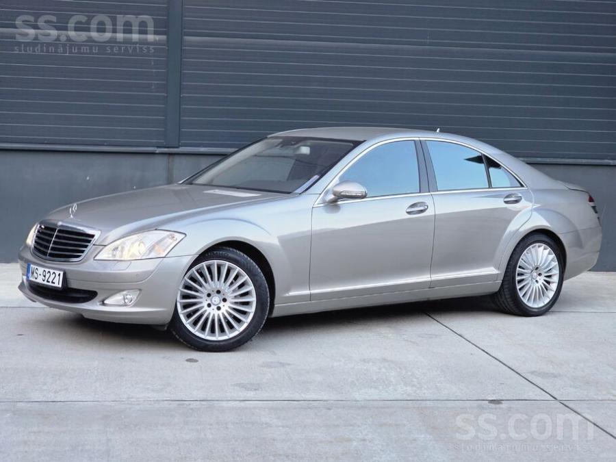 Pelēks Mercedes-Benz S 350 2007 Rīga, ar dzinēja tilpumu 3.50 L un nobraukumu 202 tūkst. km par 8600 €, foto 11 vietnē AUTOMOTO.COM.LV